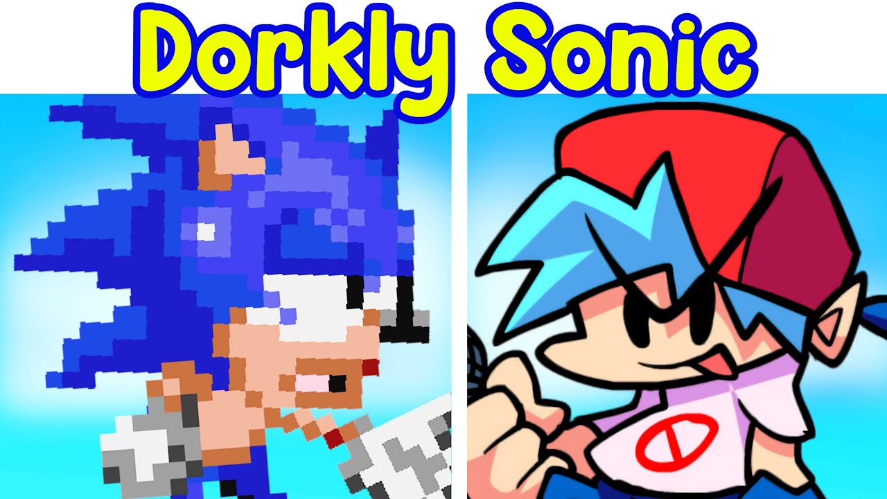 Friday Night Funkin' VS Dorkly Sonic (Sonic For Hire Song) (FNF Mod ...