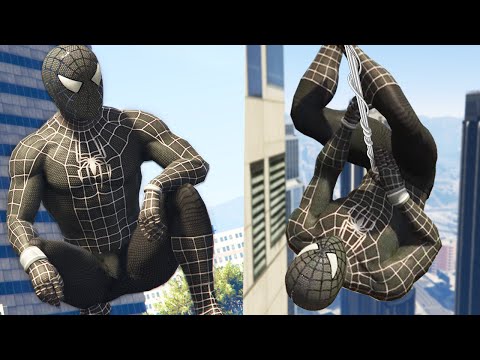 SİYAH ÖRÜMCEK ADAM!! - GTA 5 (Spiderman Modu)