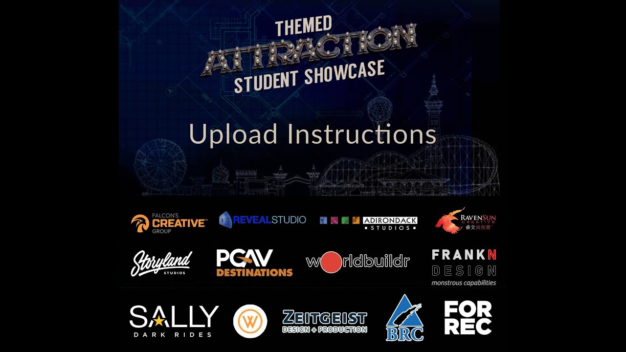 Themed Attraction Student Showcase Upload Instructions - YouTube