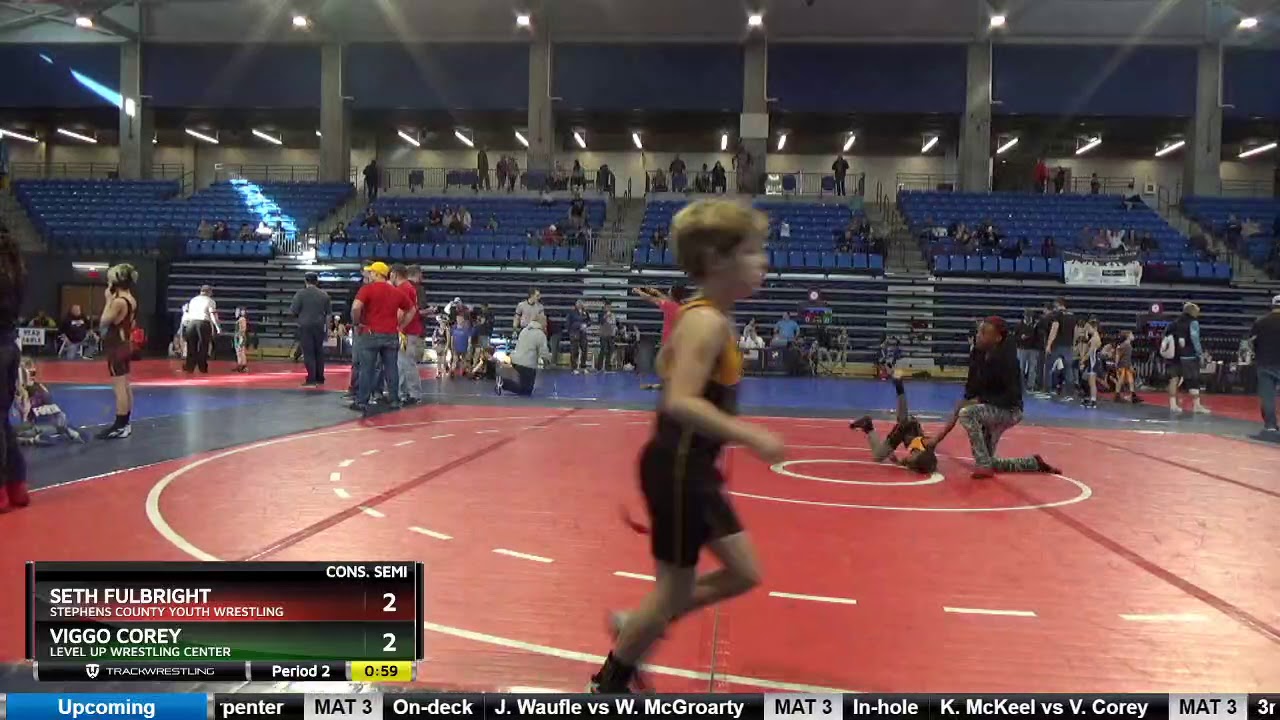 10U 59 Beau Abbott Roundtree Wrestling Academy Vs Isaac Jung Morris ...