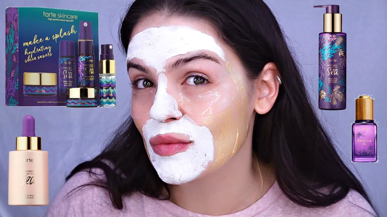 TARTE SKINCARE ROUTINE #SkincareSunday - YouTube