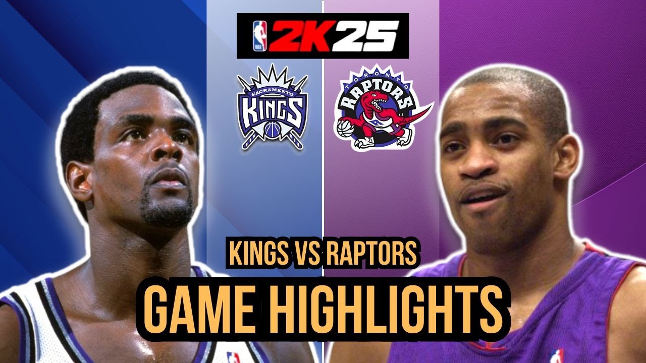 NBA 2K25 : SACRAMENTO KINGS VS TORONTO RAPTORS | GAME HIGHLIGHTS - YouTube