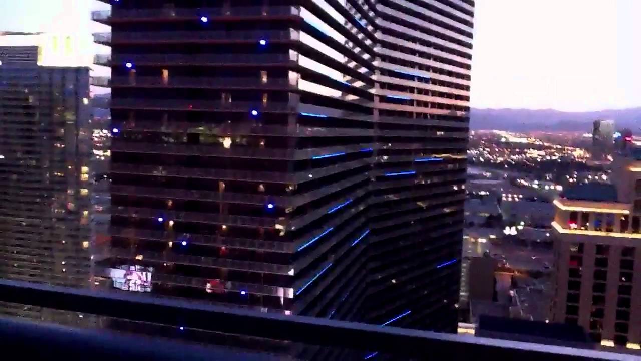 Cosmopolitan wrap around terrace suite tour - YouTube