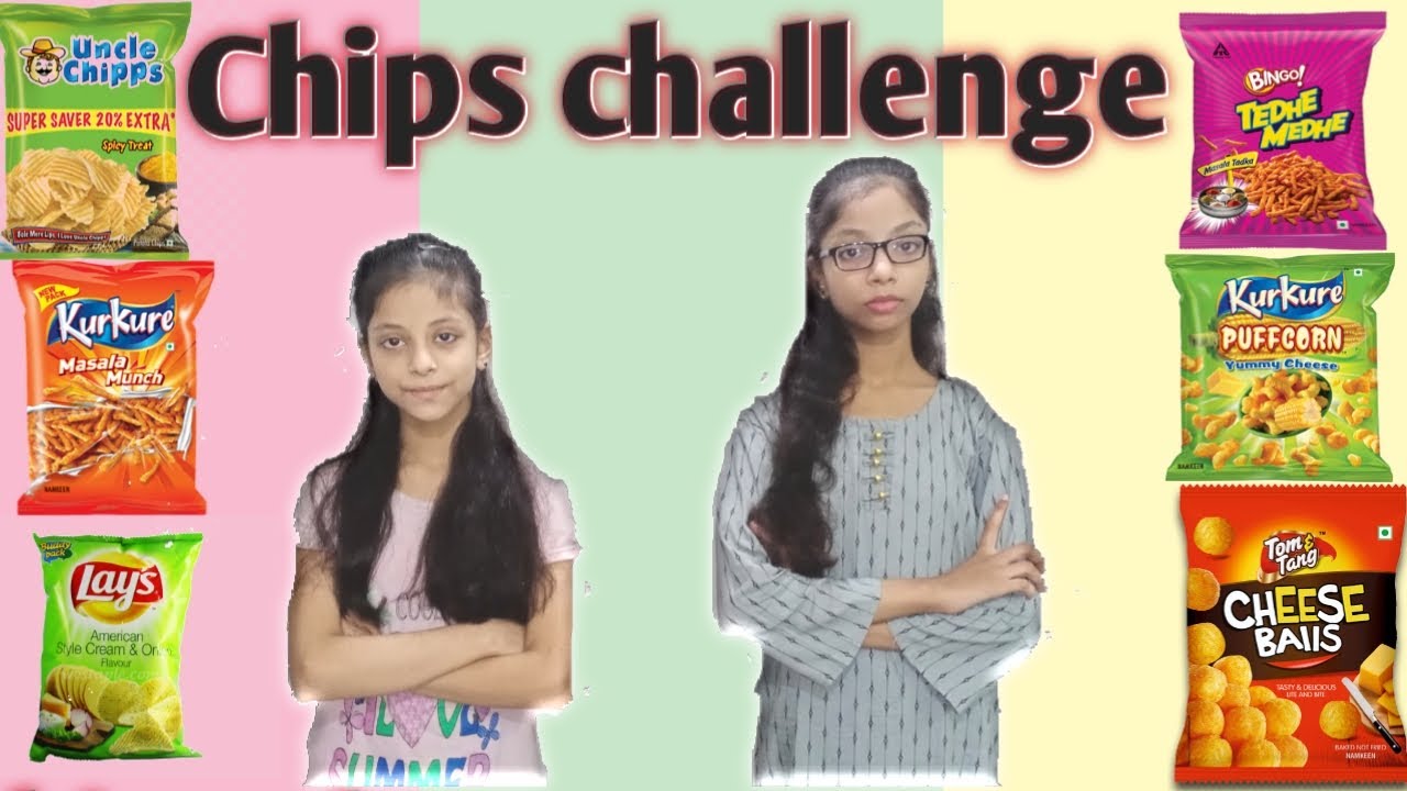 Chips challenge | Guess the chips | youtuber sisters - YouTube