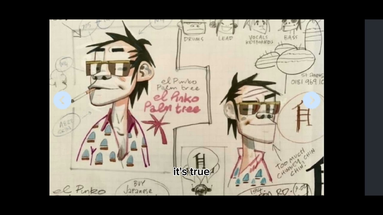 To binge - Lyrics Inglés (Gorillaz) - YouTube