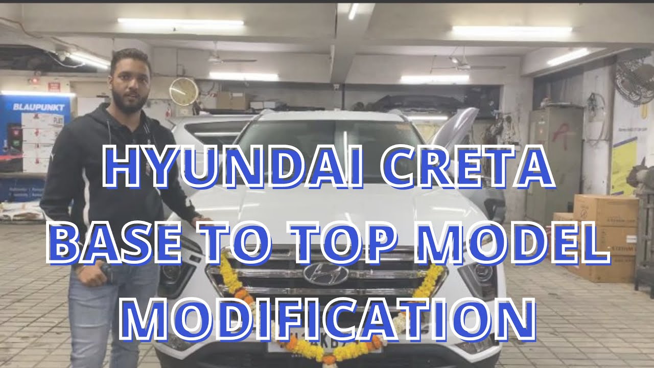 CRETA BASE TO TOP MODEL MODIFIED || POONA MOTORS PVT LTD - YouTube