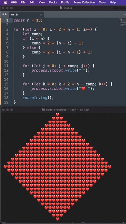 Pattern Printing | JavaScript - YouTube