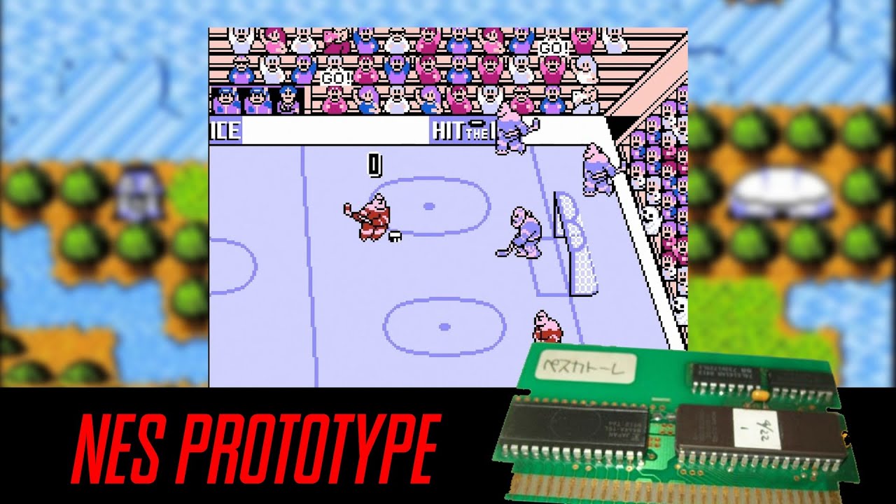 The UNRELEASED NES Prototype - Hit the Ice (NES) - Games You Never ...