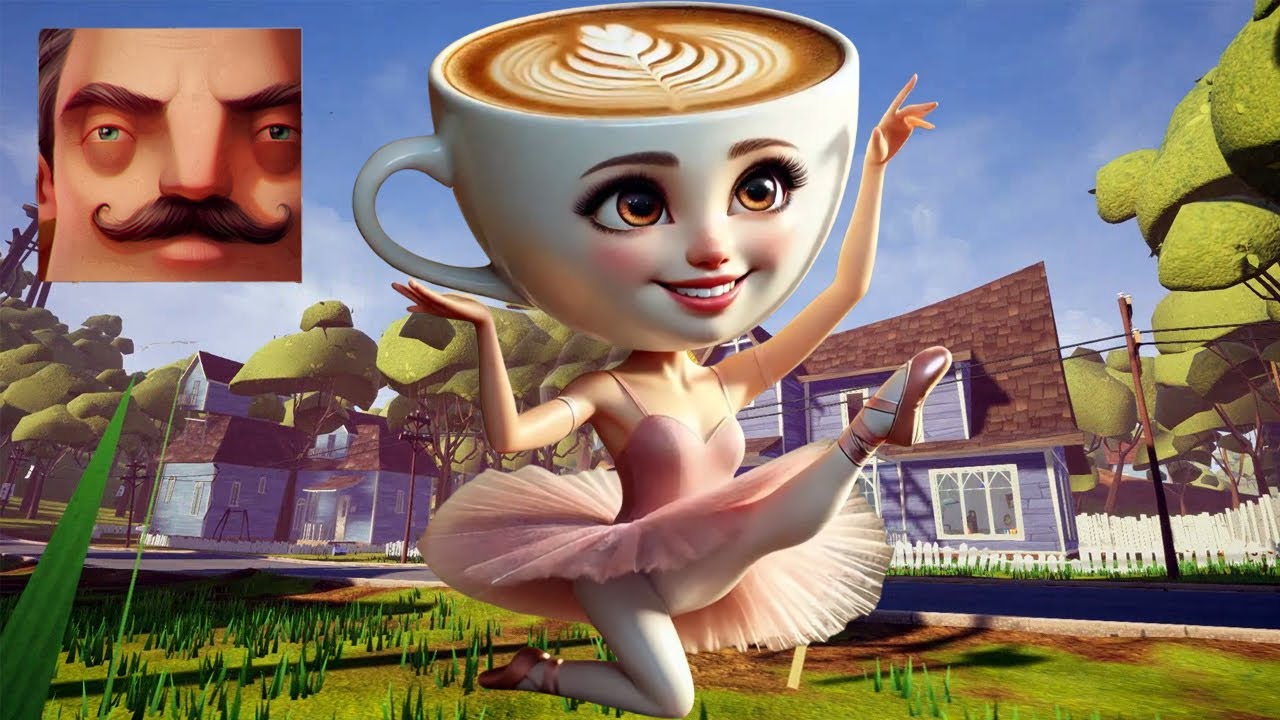 Hello Neighbor Ballerina Cappuccina - My New Neighbor Ballerina ...