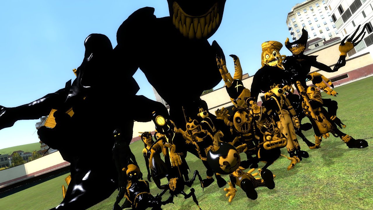 Gmod Bendy and the Dark Revival showcase! pt.2! - YouTube