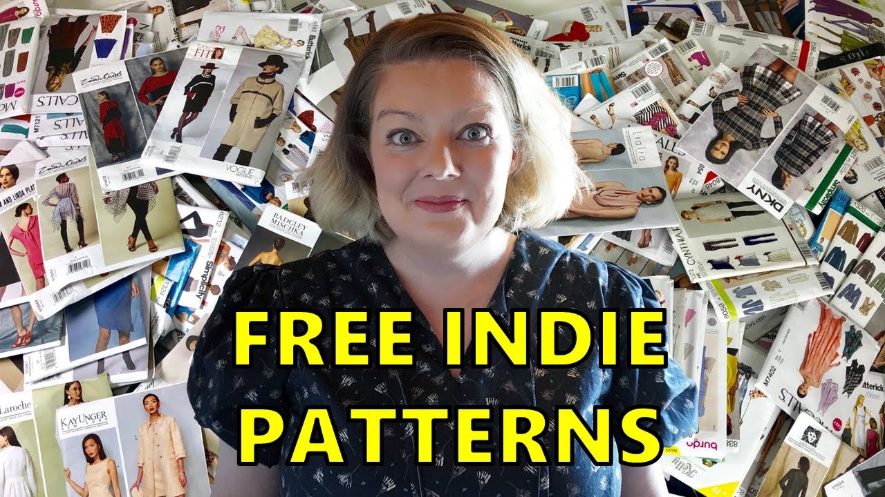 The Best FREE Sewing Patterns for CLOTHES - YouTube