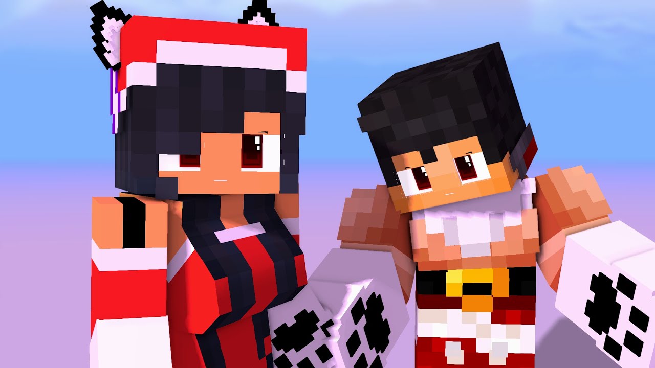 peppermint santa aphmau and aaron family and friends - minecraft ...