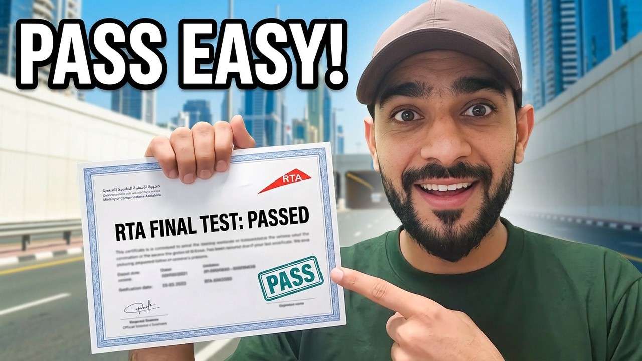 RTA Final Driving Test Dubai | Mistakes That Cost You the Test - YouTube