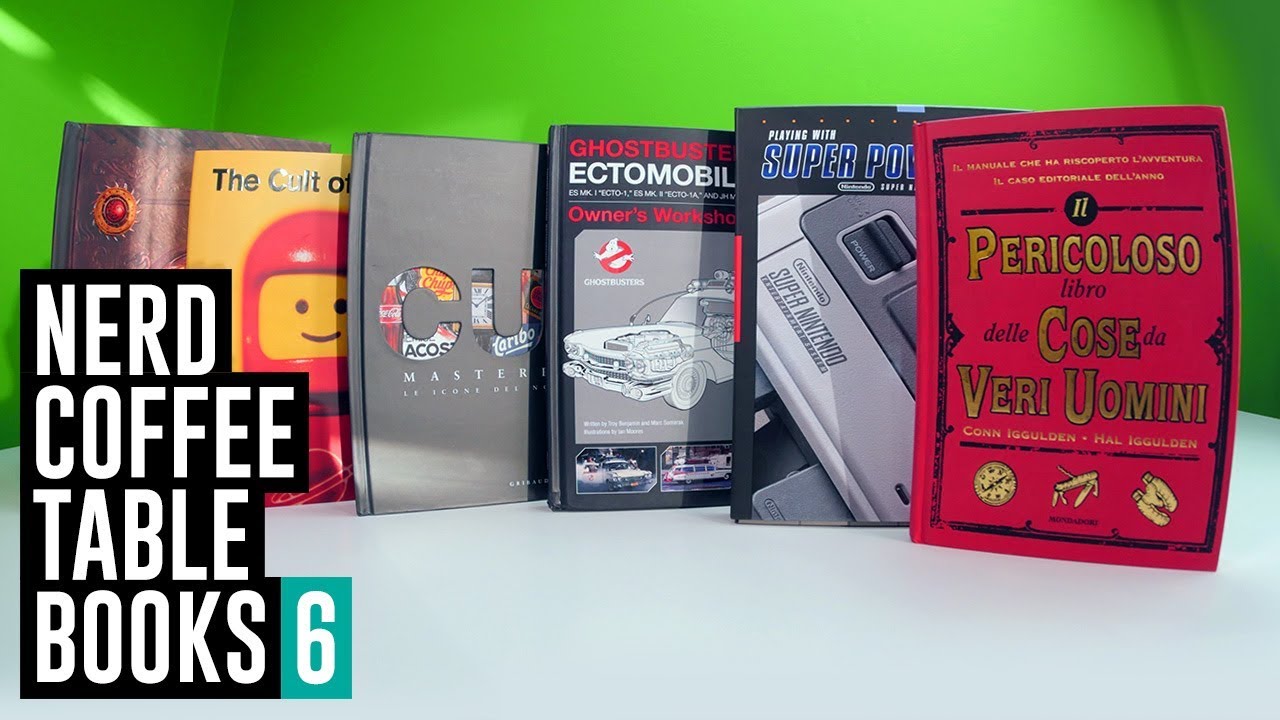 Nerd Coffee Table Books 6 #IncautoUnboxing - YouTube