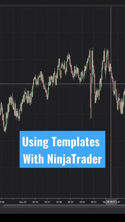 Saving a NinjaTrader Template #automatedtrading #automatedtradingsoftware #trading #shorts - YouTube