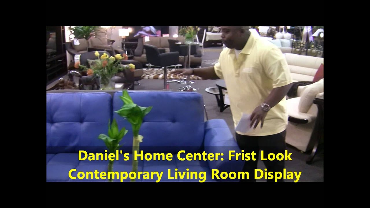 Daniel's Home Center First Look: Daniel's Contemporary Living Room ...