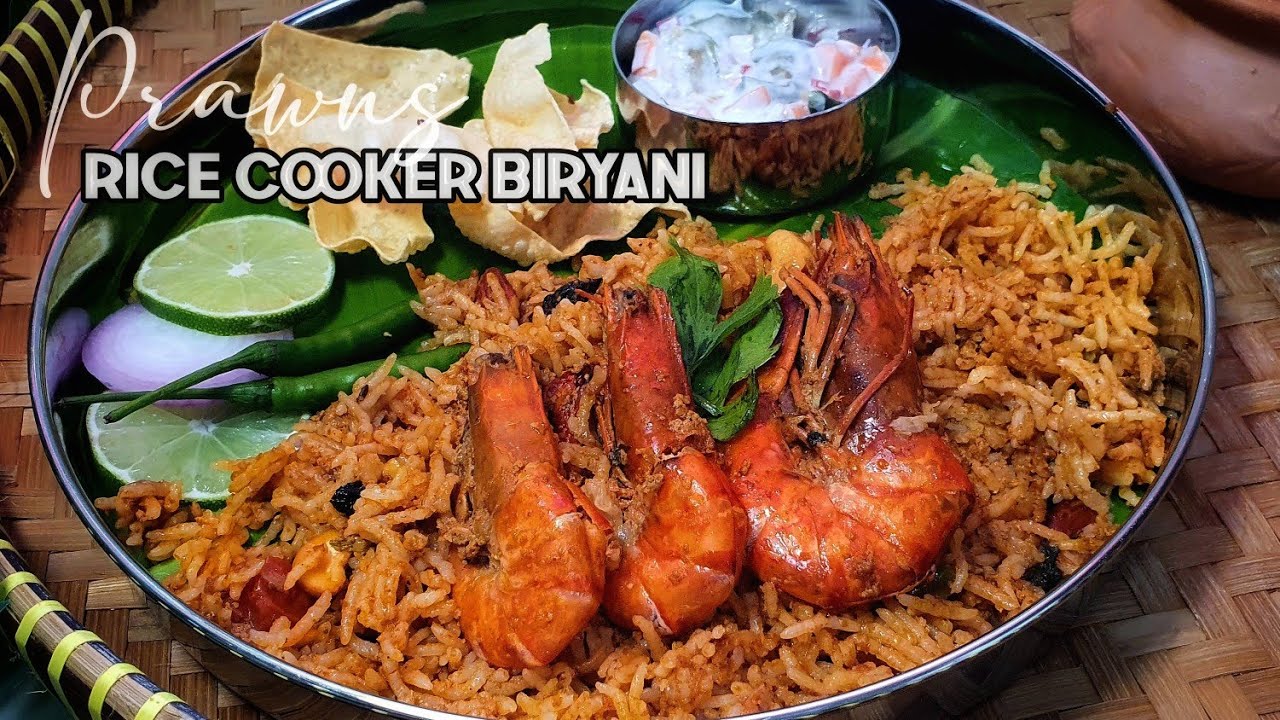 Ultimate Rice Cooker Biryani | Malaysian Nasi Briyani Udang Step-by ...