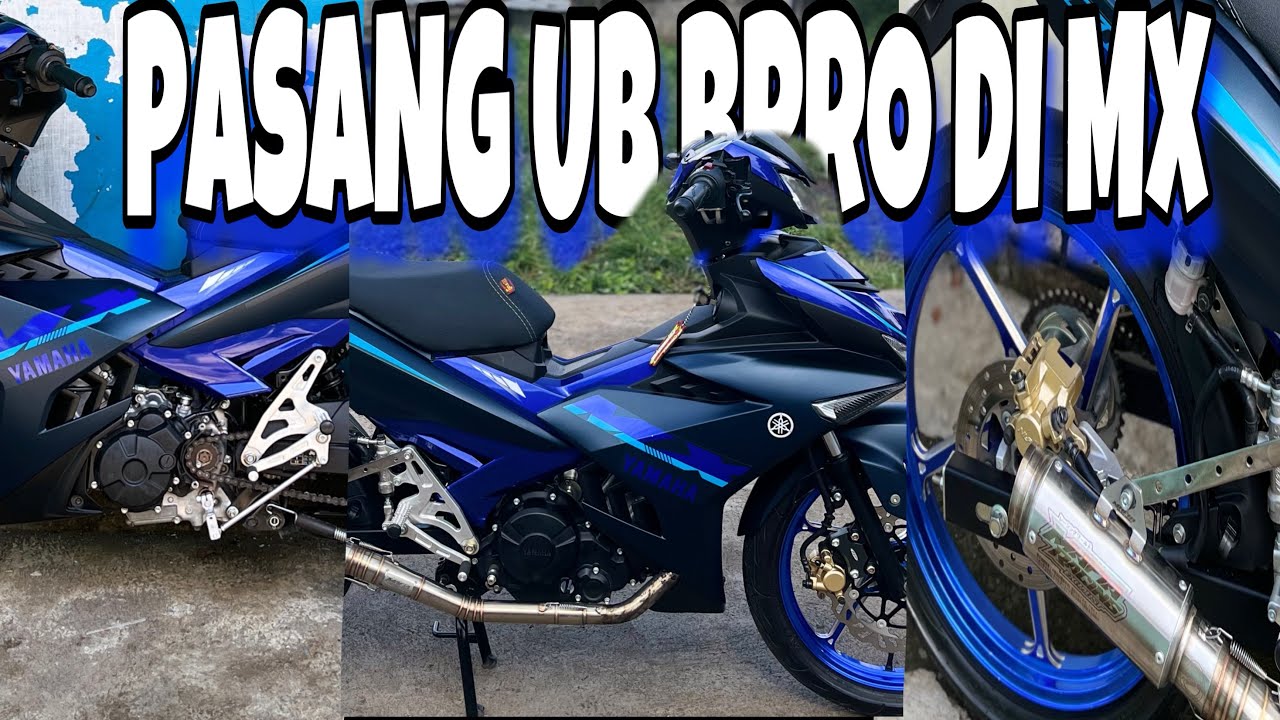 Project MX KING PASANG UB BPRO SAMA KNALPOT MAFIA - YouTube