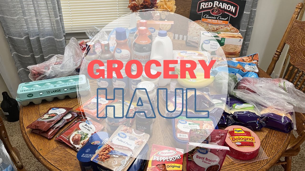 Weekly Grocery Haul || MEAL PLAN - YouTube