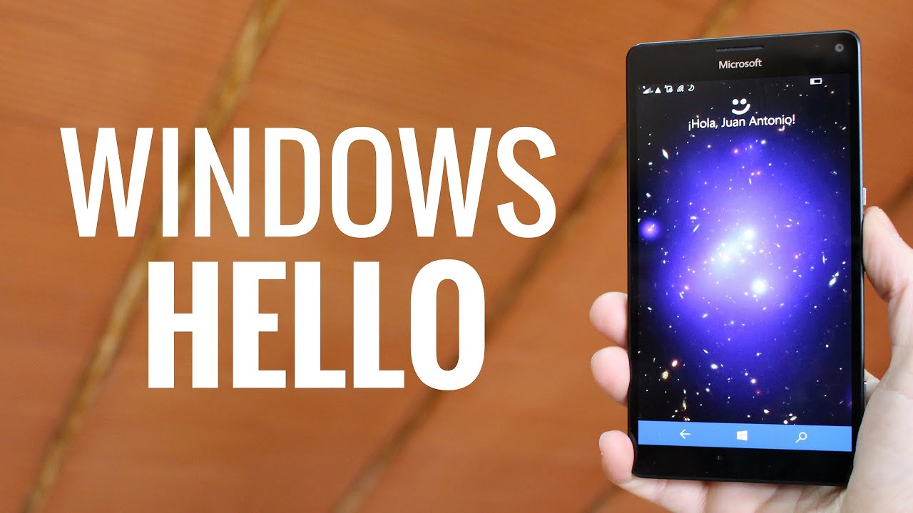 Escáner de iris y Lumia 950 XL con Windows 10 Mobile, en español - YouTube