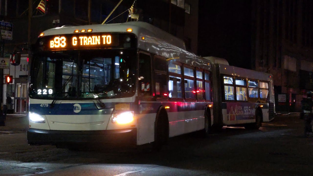 NYCT Bus Rare: 2013 New Flyer XD60 Xcelsior #4779 on the B93 G Train ...