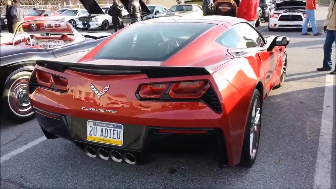 Crystal Red 2014 Corvette C7 Stingray Hunt Valley Horsepower - YouTube