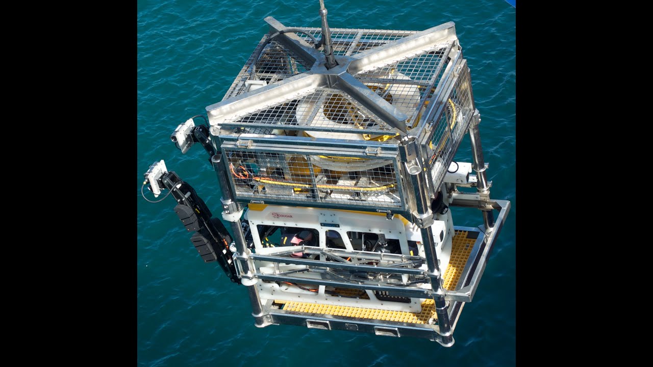 Horizon's Seaeye Cougar XT ROV Offshore UAE - YouTube