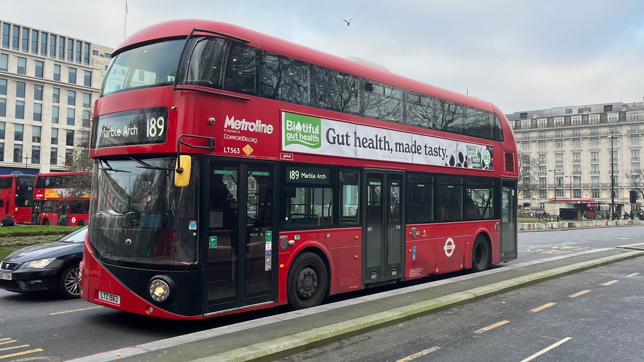 London bus route 189- Brent Cross to Marble Arch - YouTube