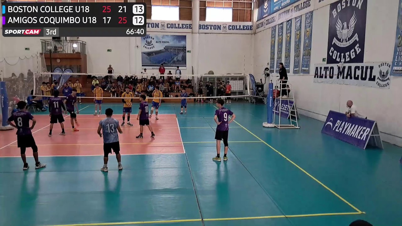 BOSTON COLLEGE U18 vs AMIGOS COQUIMBO U18 - 10/05/2025 - YouTube
