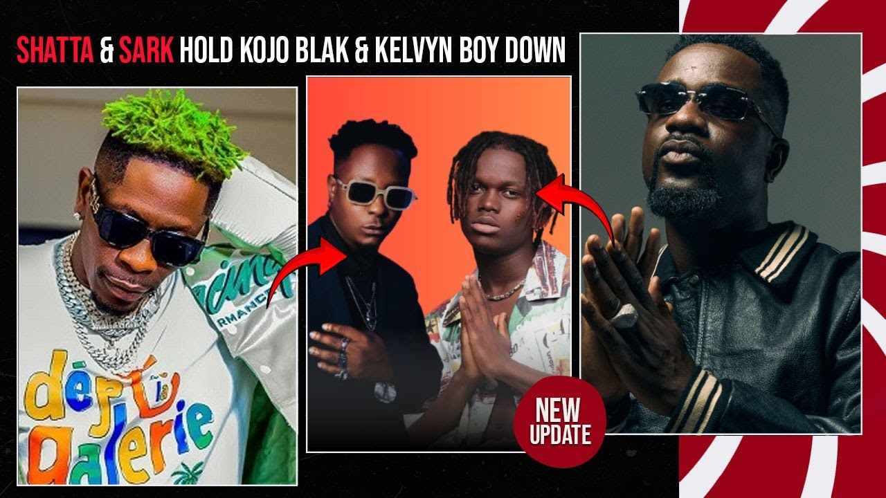 Shatta Wale and Sarkodie cooking with Kojo Blak and Kelvyn Boy - Kojo ...
