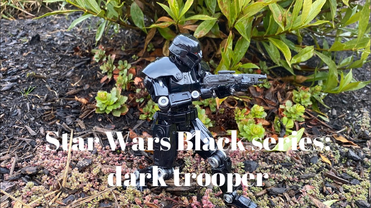 Star Wars Black series: Dark trooper - YouTube