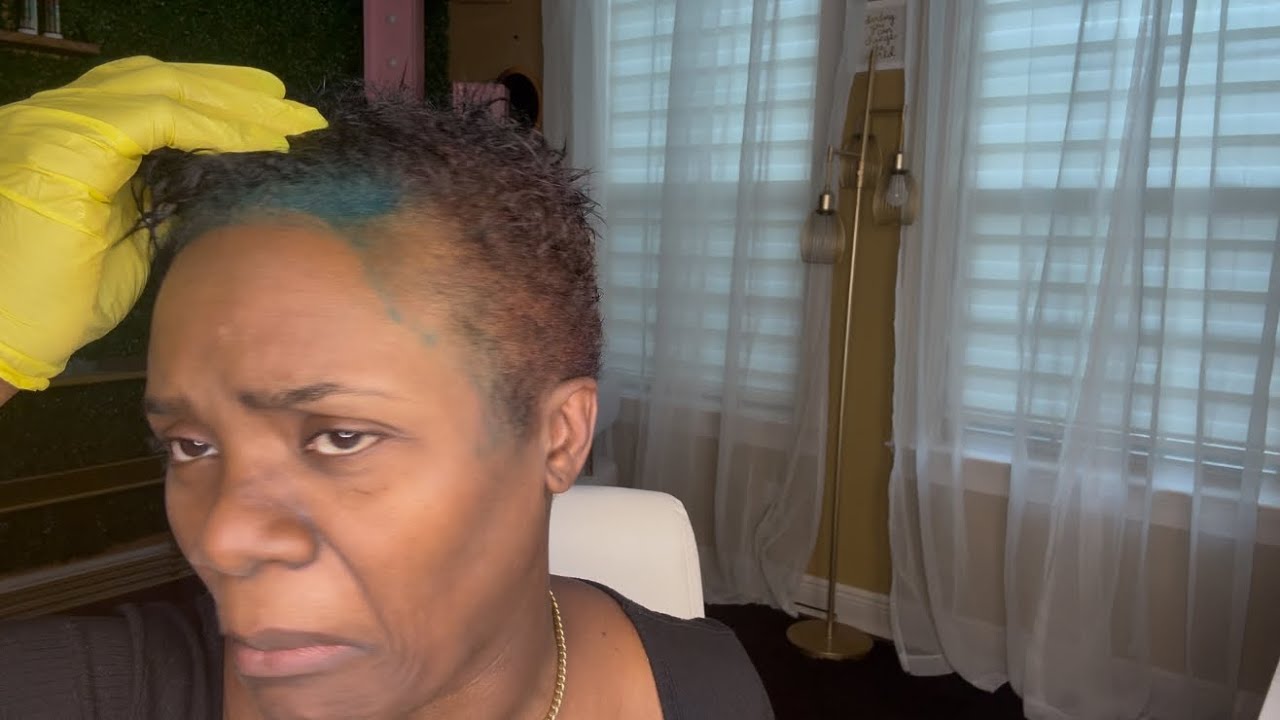 Epic Hair Color Fail! 😱 Red to Blue Disaster + How I Fixed It! - YouTube