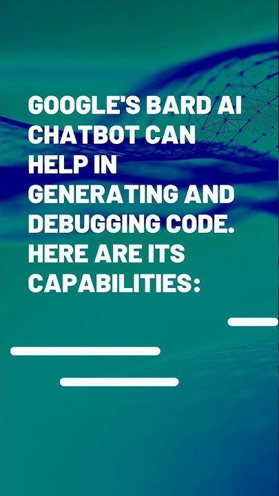Now, Bard can generate and debug code! #googlebard #ai #programming #softwaredeveloper #chatgpt ...