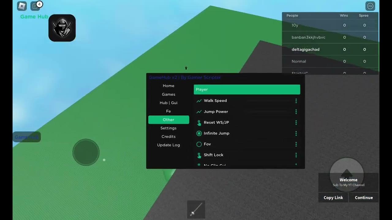 game hub credit gamer scripter - YouTube
