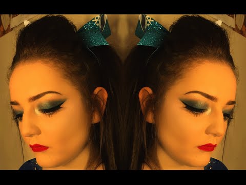 Cheer Makeup Tutorial ♡ - YouTube