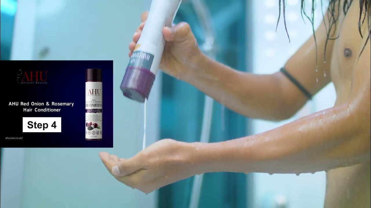 AHU Natural Instant Black Hair Dye Shampoo: You need it! - YouTube