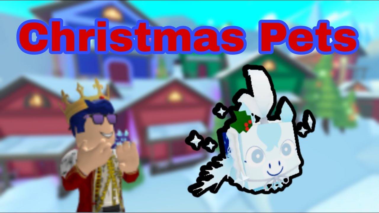 MAILBOX Giveaway LIVE In Pet Simulator X - Giving Christmas Pets - YouTube