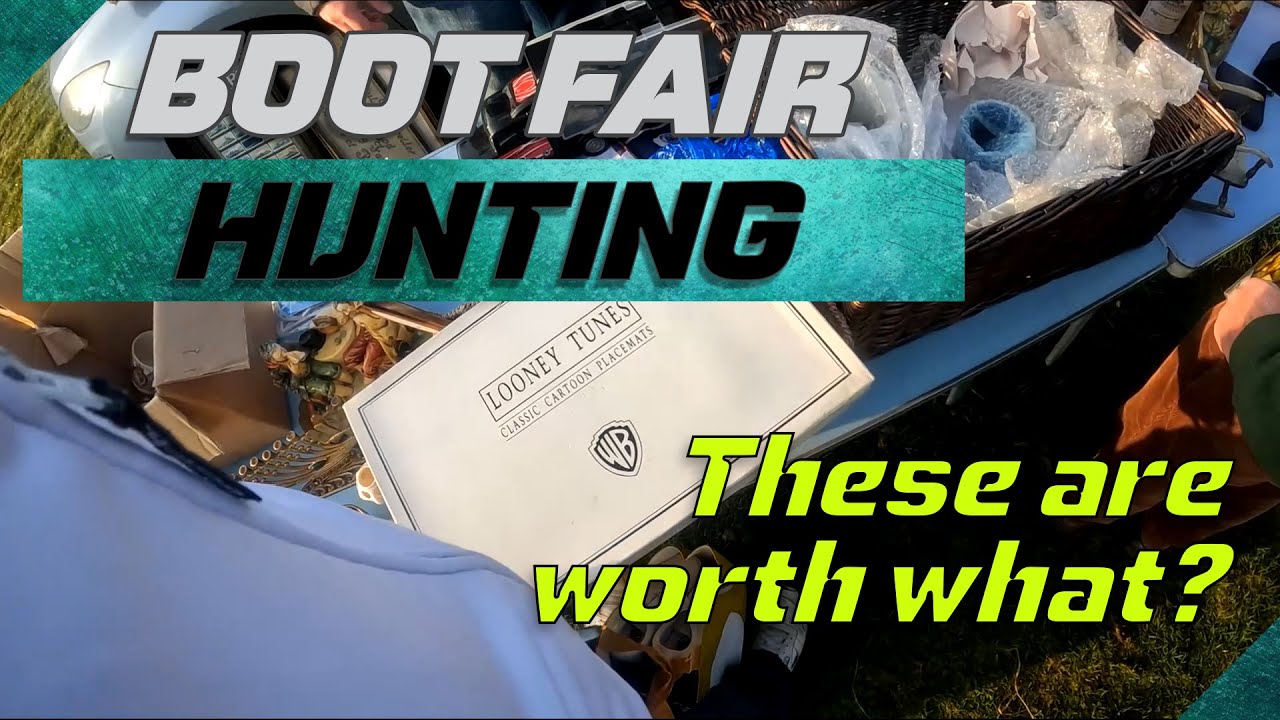 Boot Fair Hunting – The First Boot Fair of 2022 was Amazing - YouTube