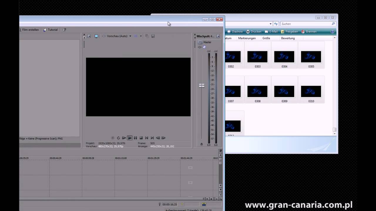 Sony Vegas Movie Studio 11 Poradnik po Polsku, Video z pojedynczych klatek - YouTube