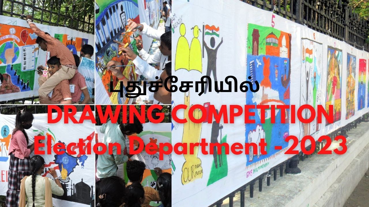 DRAWING Competition for School and College Students I National Voters ...