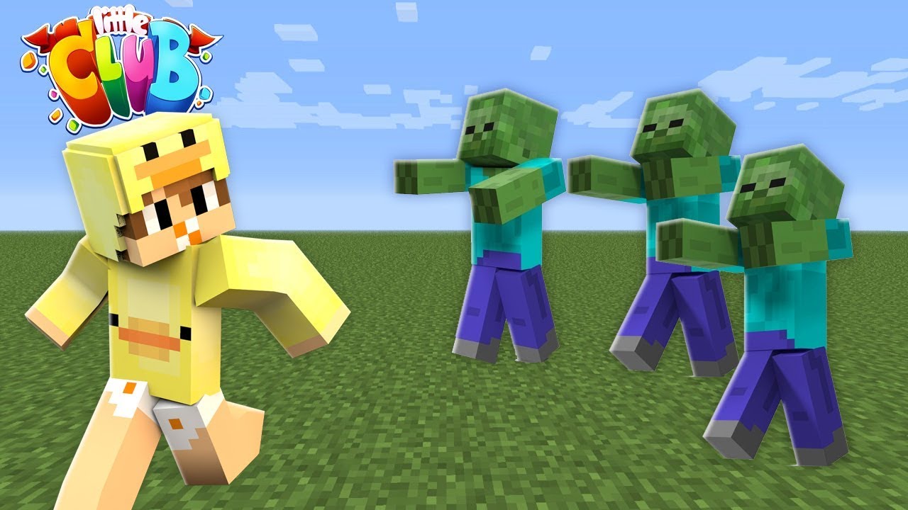 MINECRAFT || THE LITTLE CLUB HQ IS INFECTED WITH ZOMBIES!! - YouTube