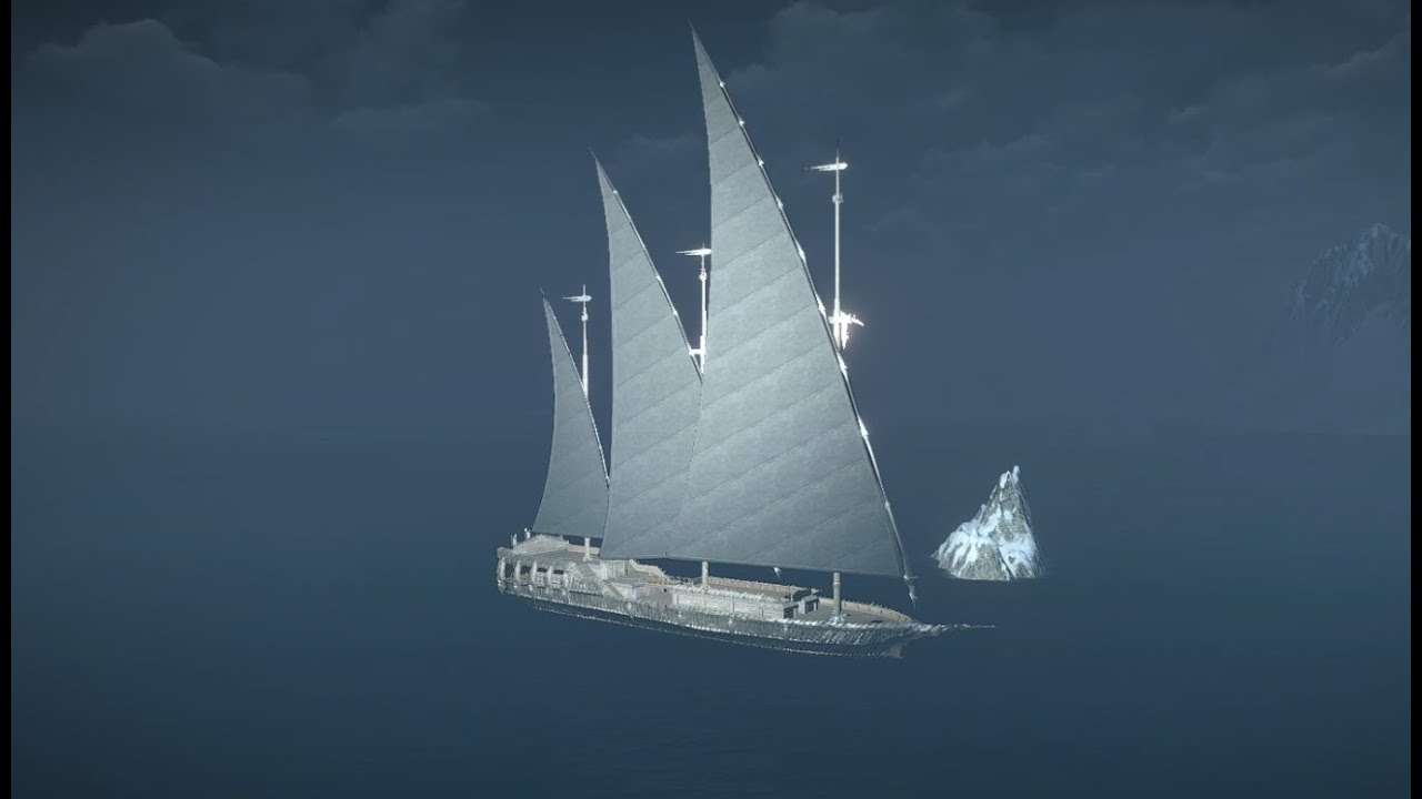 THE WITCHER 3 SECRET AND RARE DETAIL ( WILD HUNT SHIP NAGLFAR ) - YouTube