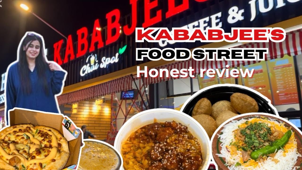 Kababjees Food Street Honest Review || New Branch Falcon Complex ...