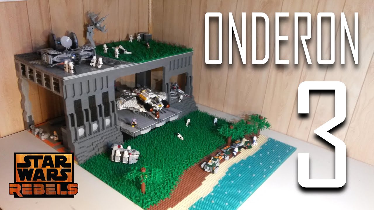HUGE LEGO Star Wars Rebels Stormtrooper/Empire Base on Onderon 3 MOC ...