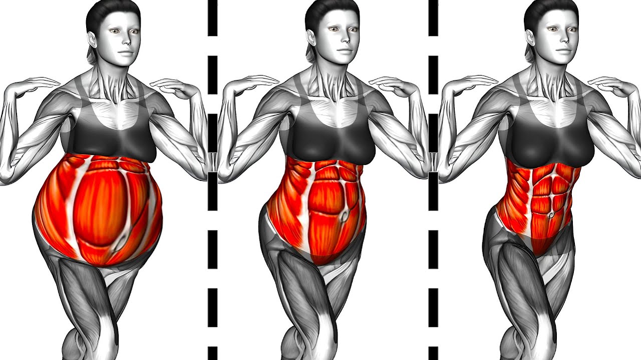 30 Min ALL STANDING CARDIO ABS Workout for Beginners🔥 | Lose Hanging ...