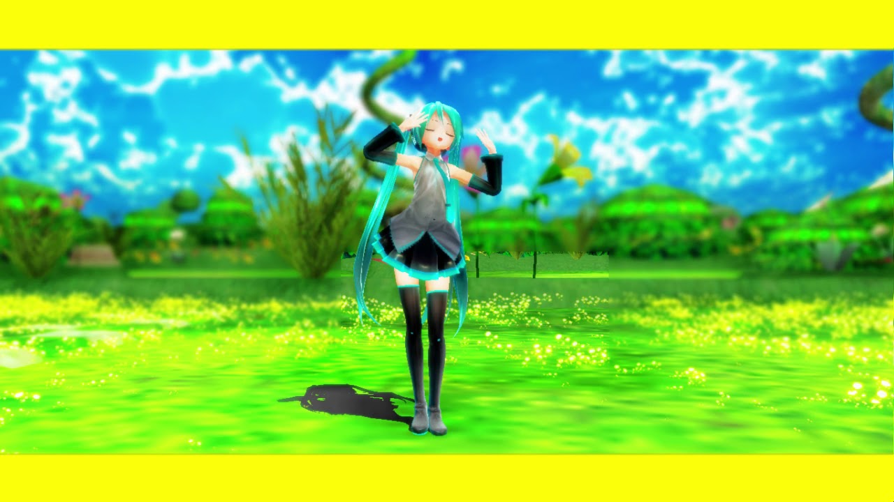 [MMD] Api Miku 〈Yellow〉 - YouTube