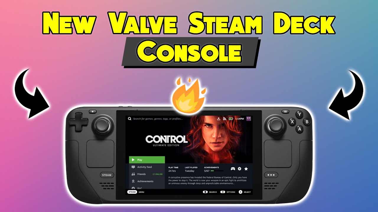 Steam Announced Valve's Steam Deck CONSOLE Mini PC! 🔥 - YouTube