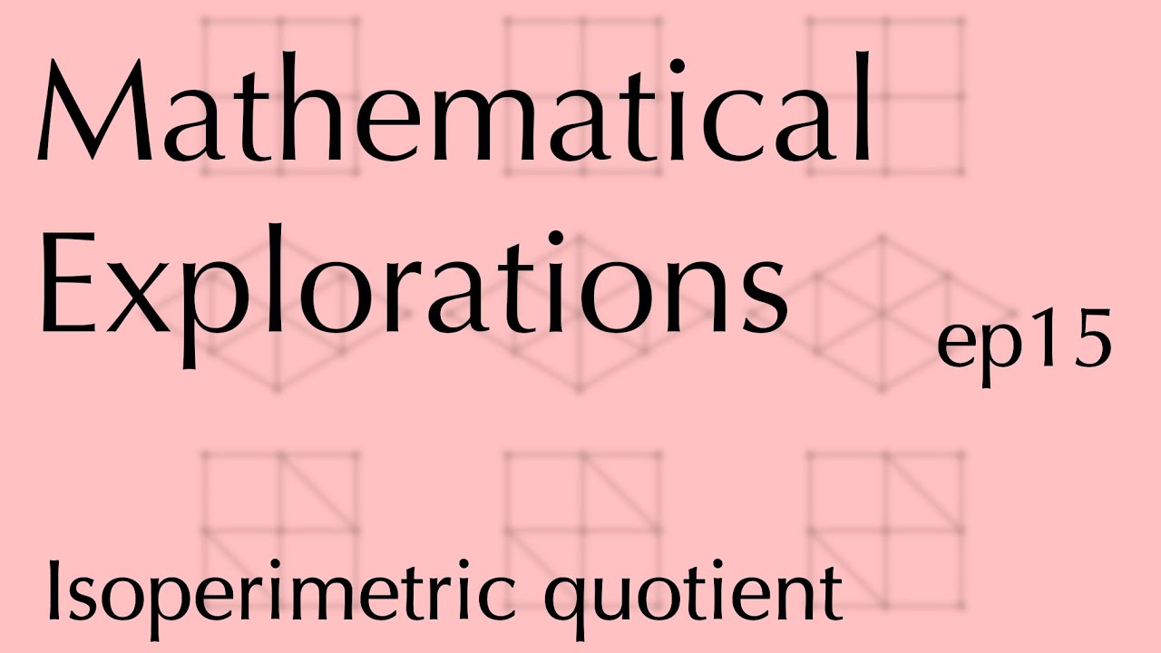Math Explorations, ep15: Isoperimetric quotient and Convex Hull ratio ...