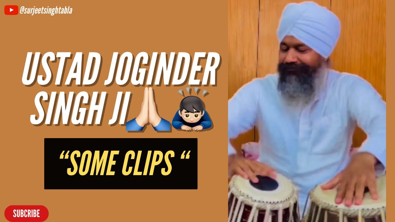 Ustad ji🙏🏻🙇🏻‍♂️ #ustadjogindersinghji #tabla #tablaclips #ryaaz - YouTube