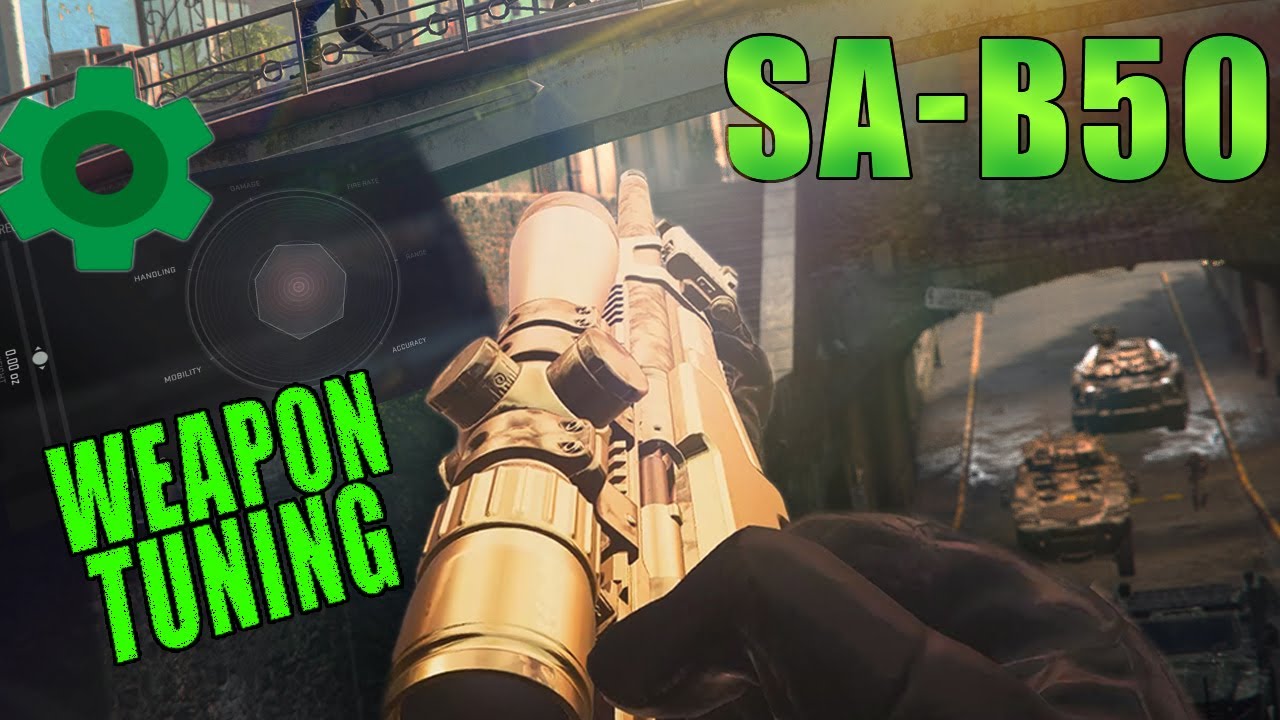 I Found The BEST SNIPER In MWII (SA-B 50 Best Gunsmith & Tuning Class ...